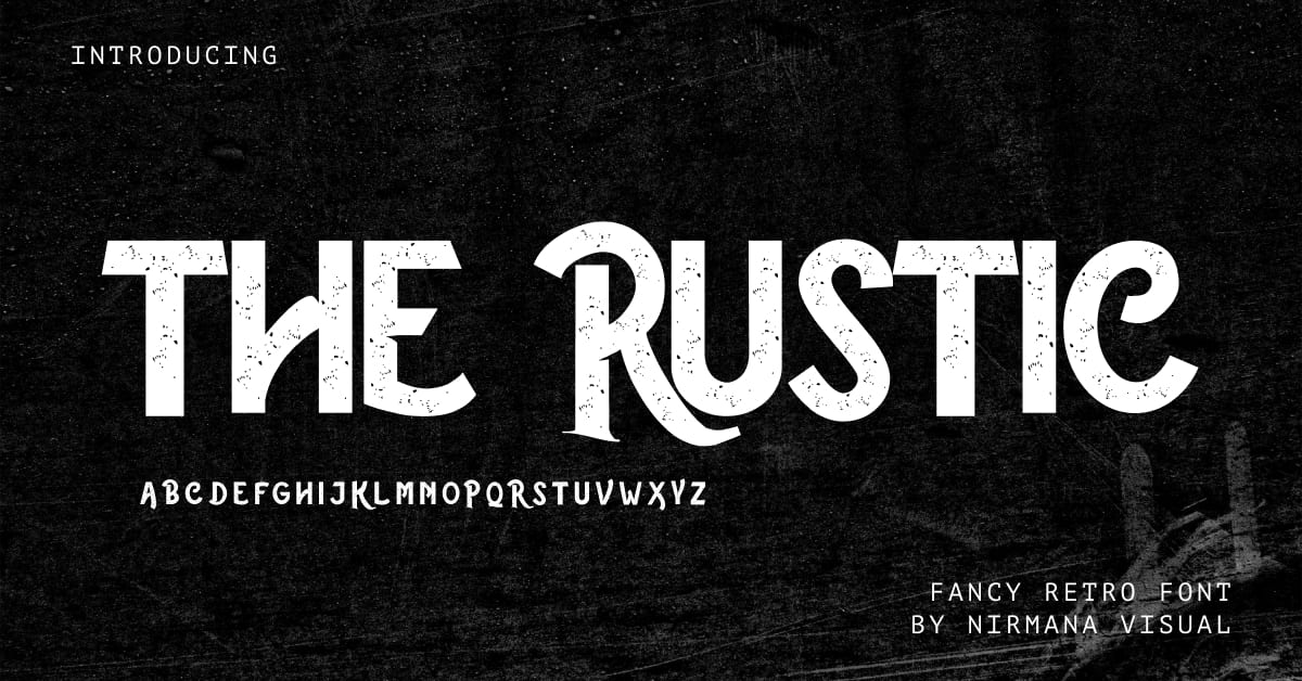The Rustic Free Font – MasterBundles