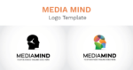 Media Mind Logo Template – MasterBundles