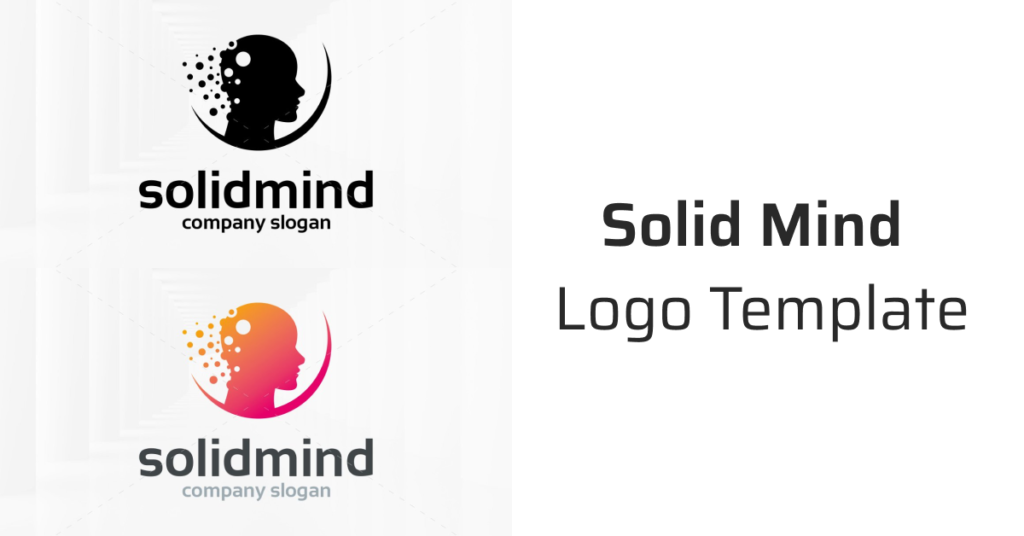 Solid Mind Logo Template – MasterBundles