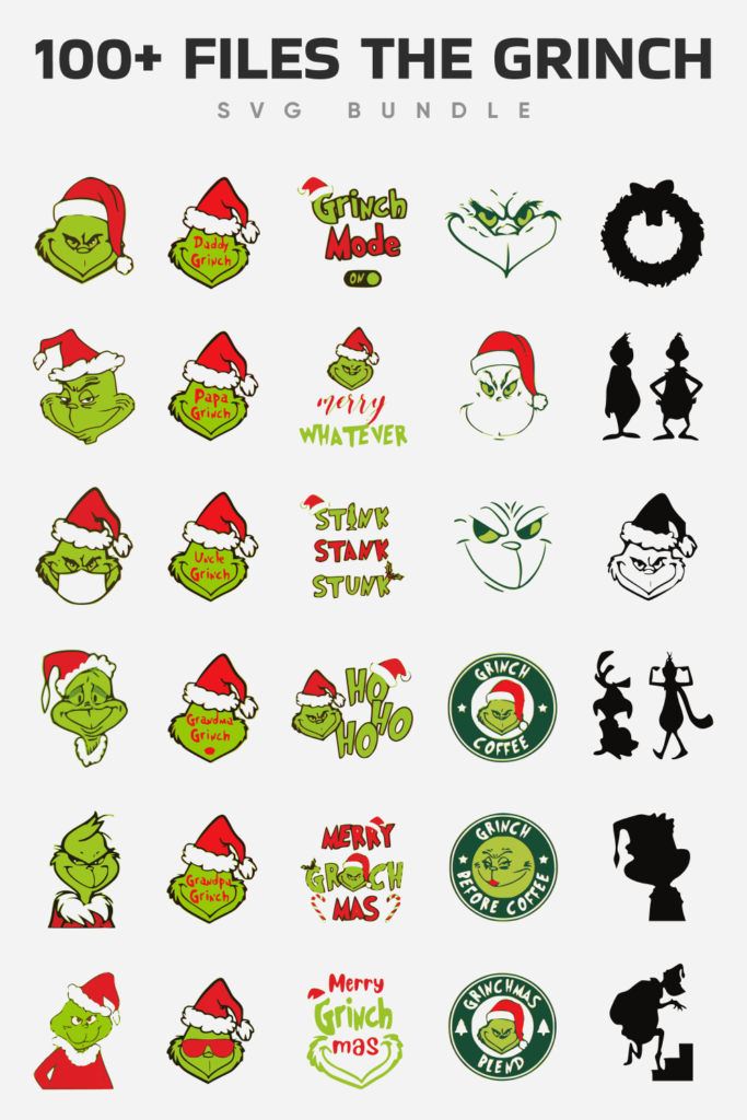 100+ Files the Grinch SVG Bundle – MasterBundles