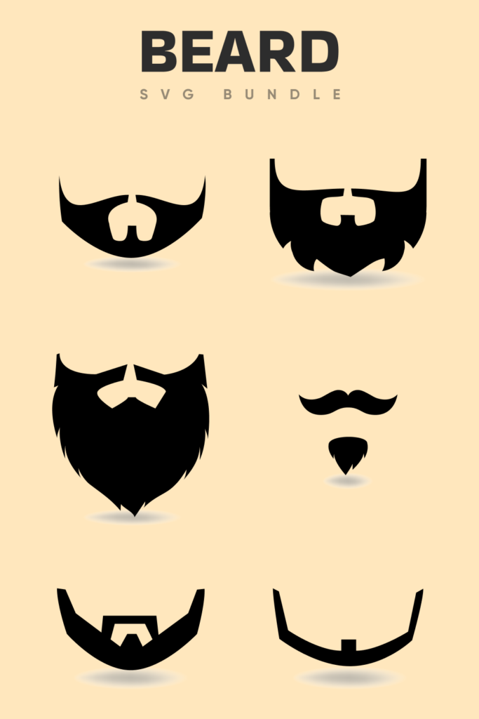 Beard SVG Bundle | Master Bundles