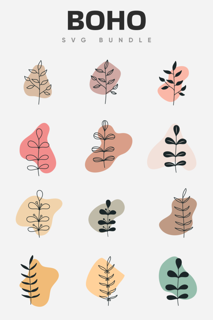 Boho SVG Bundle – MasterBundles