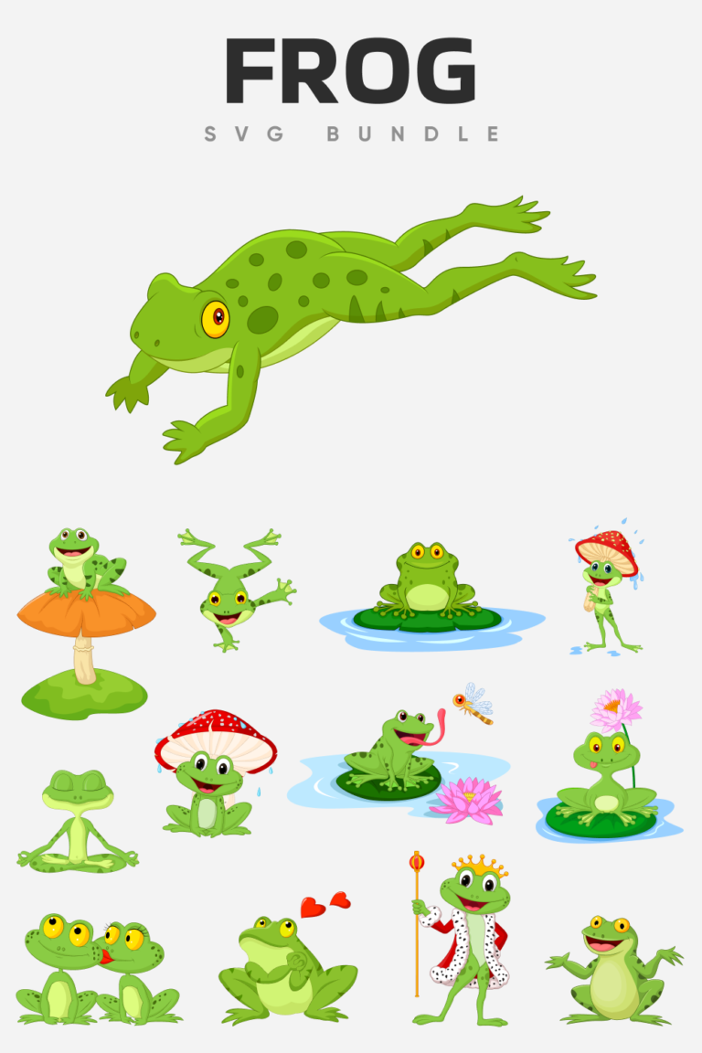 Frog SVG Bundle | Master Bundles