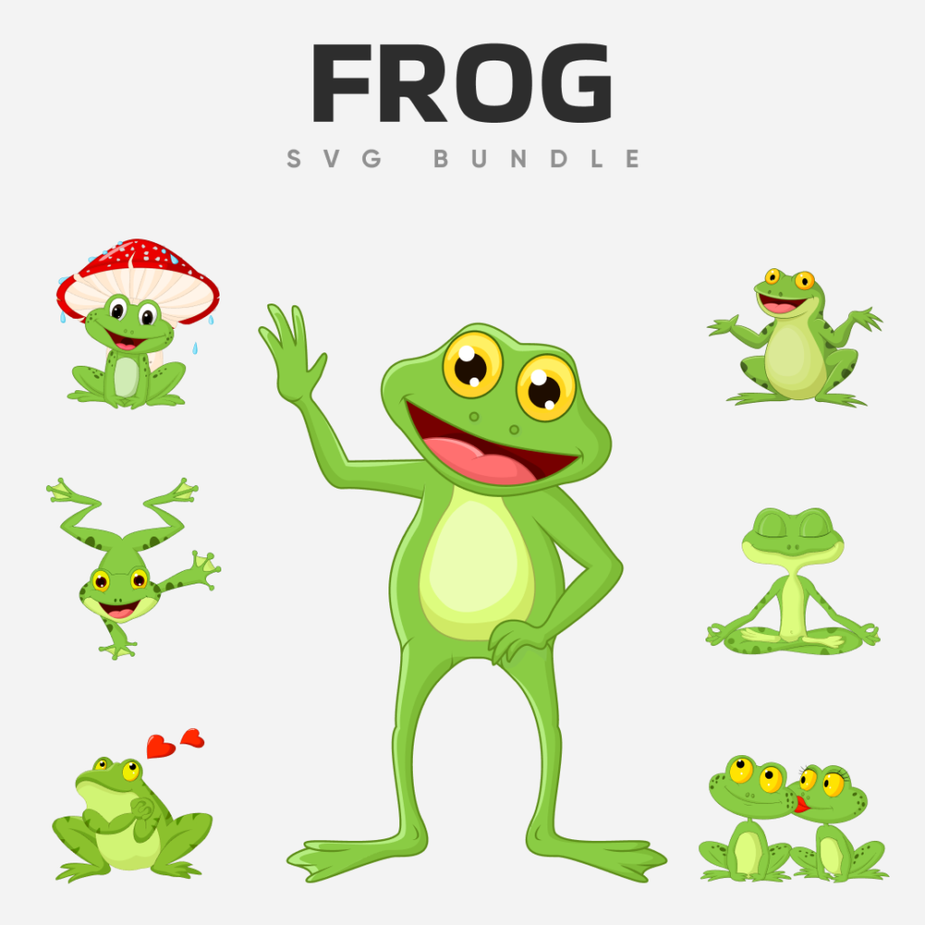 Frog SVG Bundle – MasterBundles