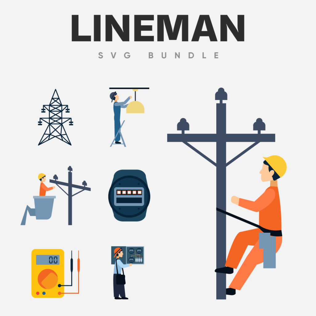 Lineman SVG Free – MasterBundles