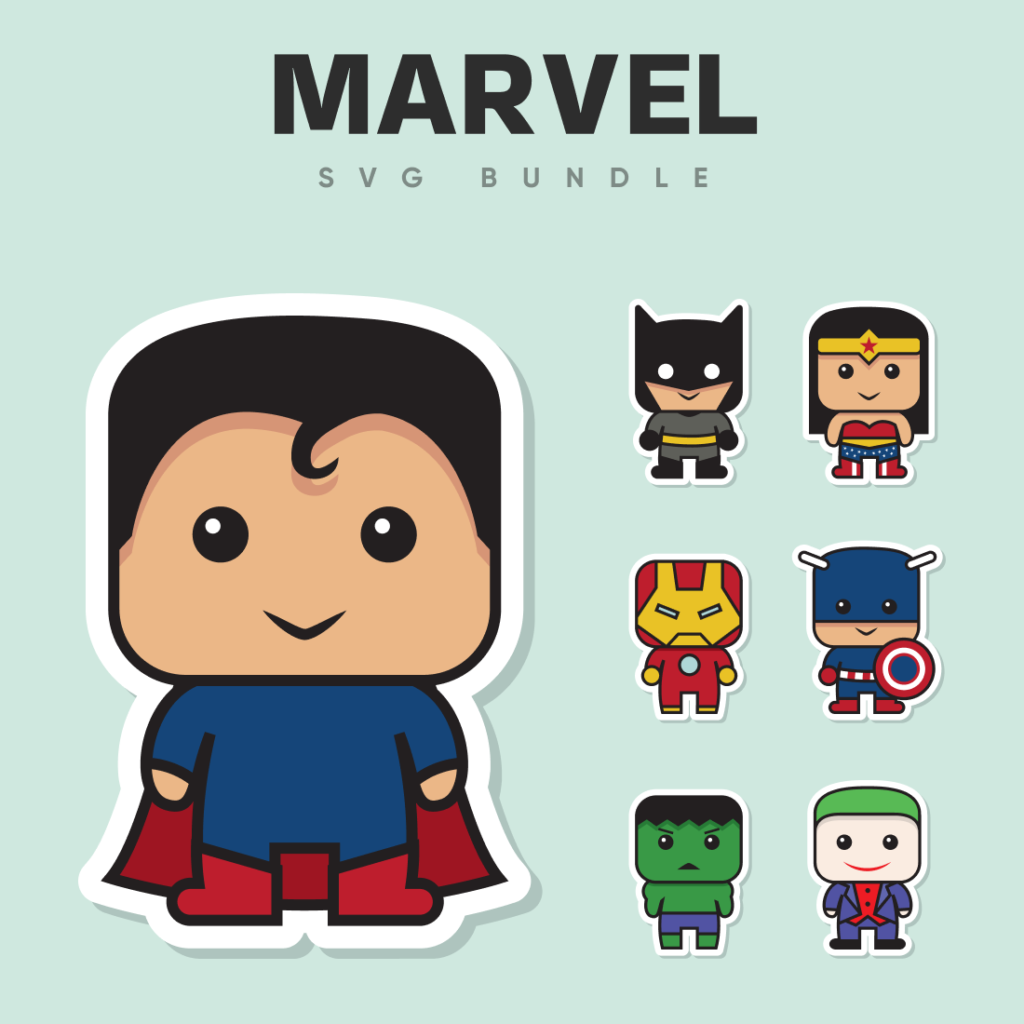 Marvel SVG Bundle – MasterBundles