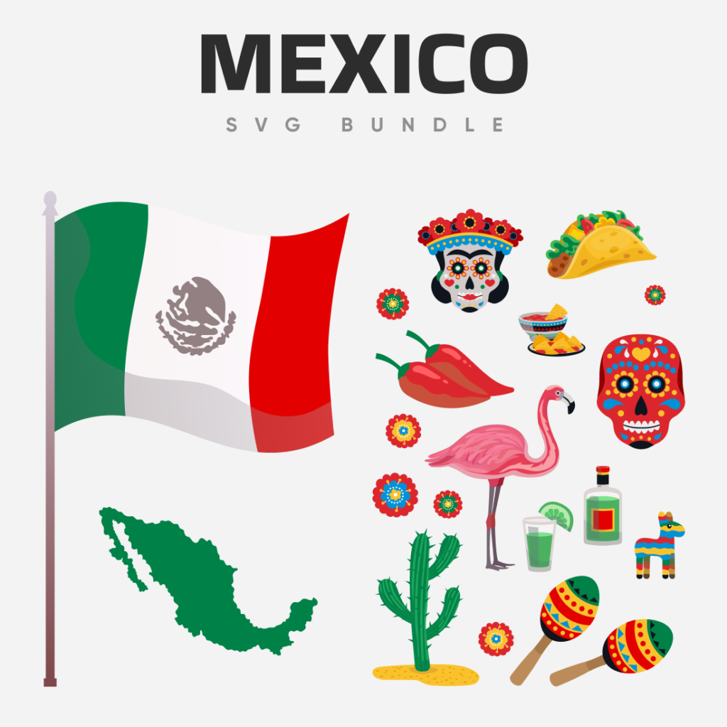 Mexico Flag SVG – MasterBundles