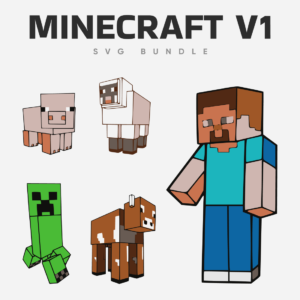 Minecraft Birthday SVG Bundle – MasterBundles