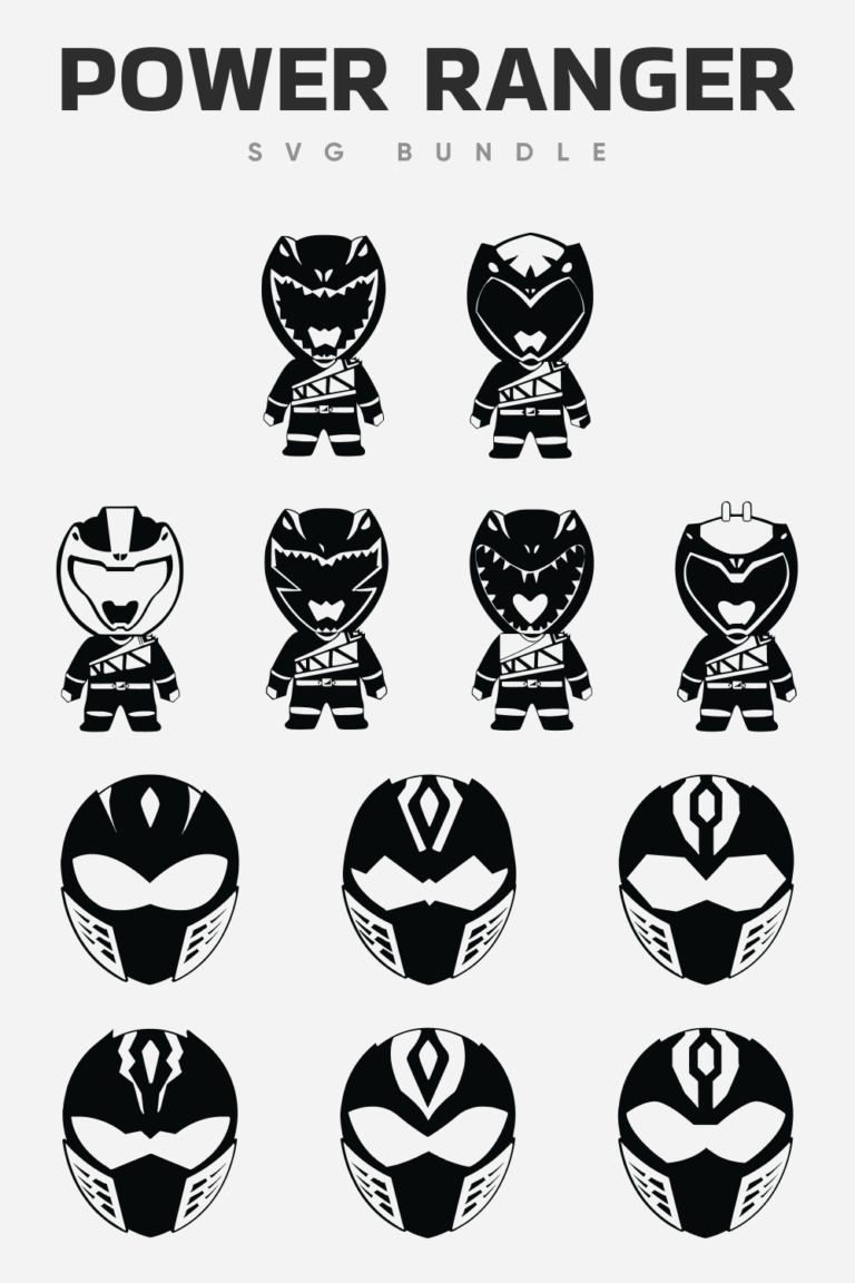 Power Ranger SVG Bundle | Master Bundles