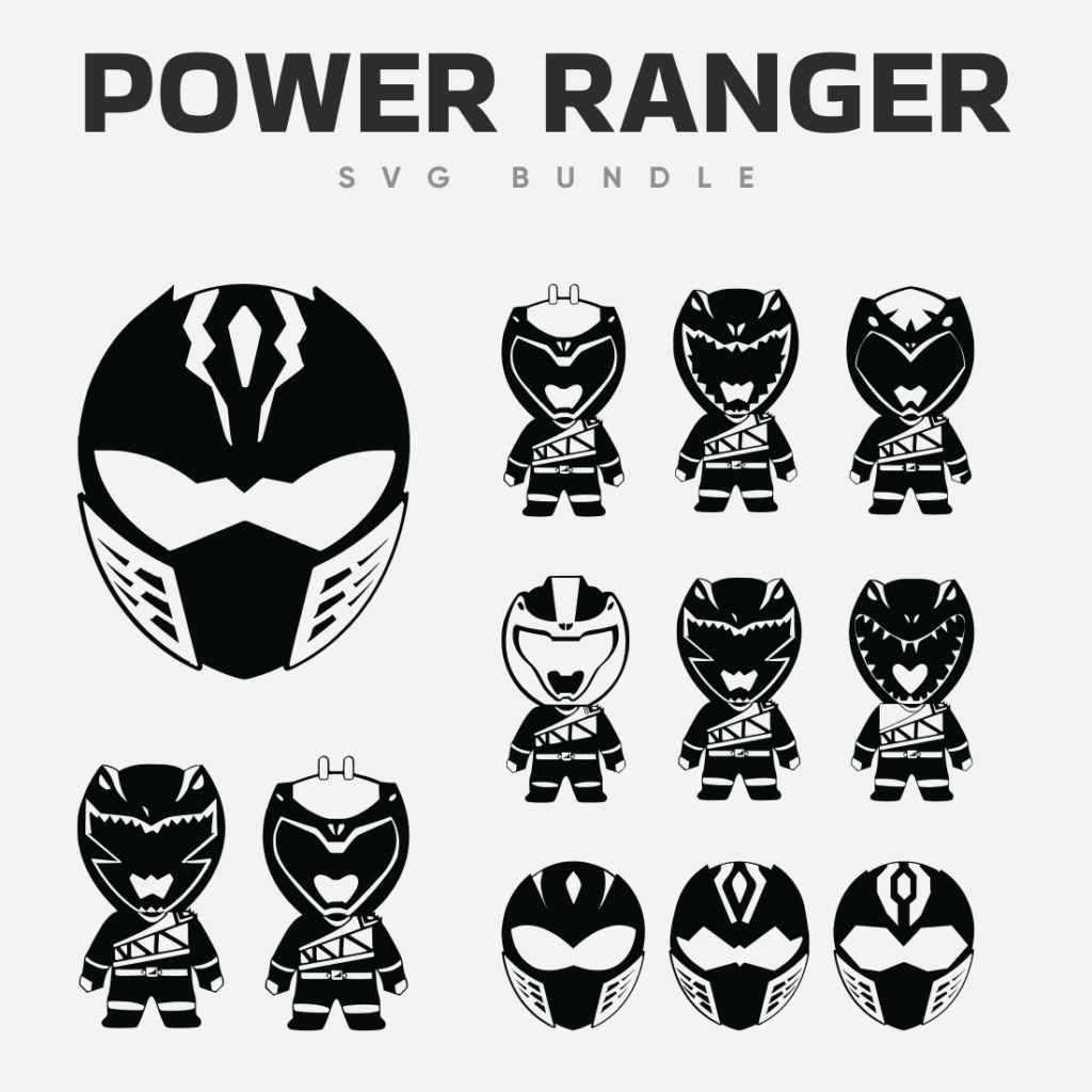 Power Ranger SVG Bundle – MasterBundles