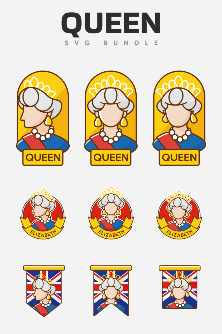 Queen SVG Bundle | Master Bundles