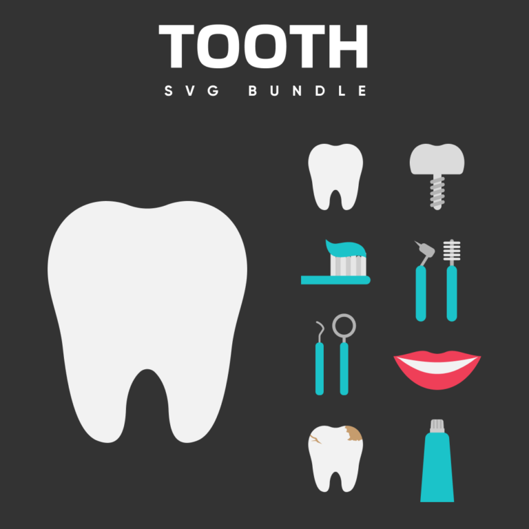 Tooth SVG Bundle – MasterBundles