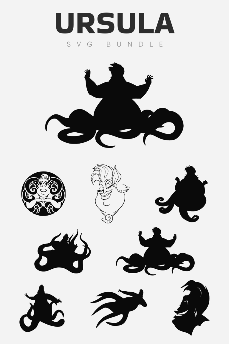Disney Ursula SVG Bundle – MasterBundles