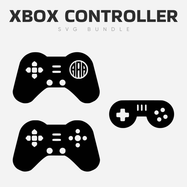 Xbox Controller SVG Bundle – MasterBundles