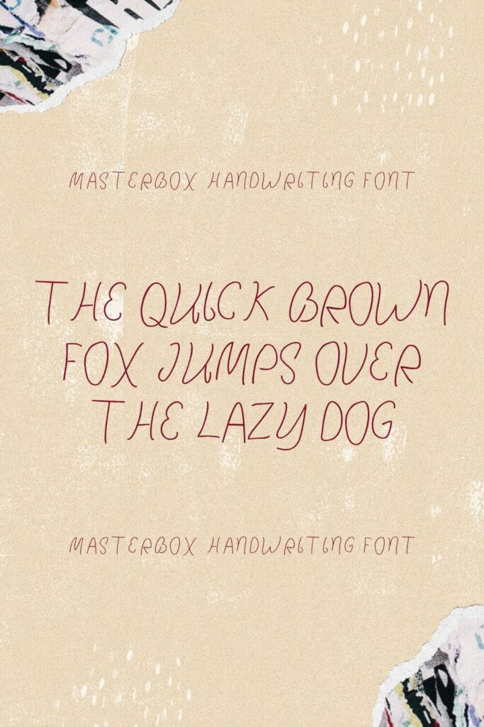 MasterBox Handwriting Regular Font – MasterBundles