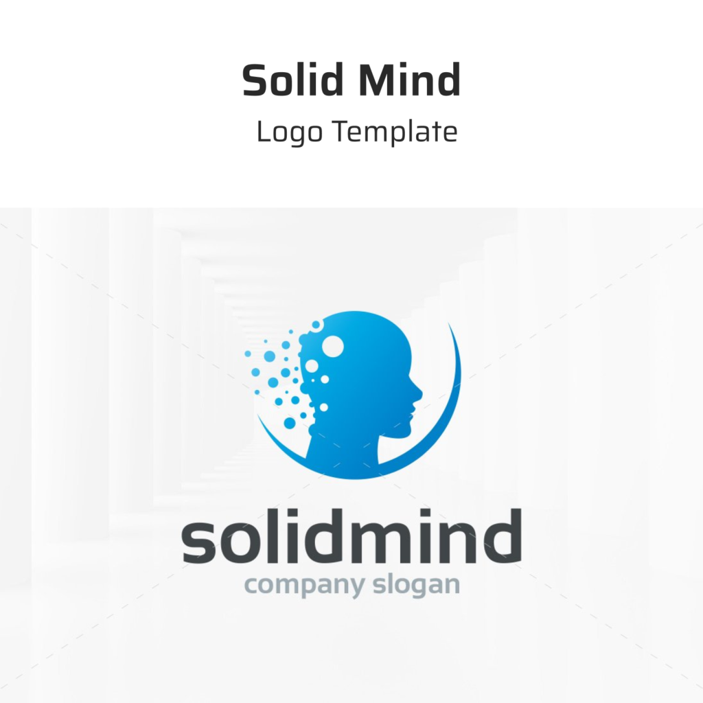 Solid Mind Logo Template – MasterBundles