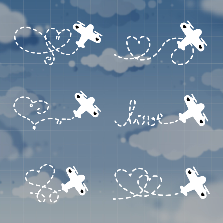 Airplane Heart SVG Bundle – MasterBundles