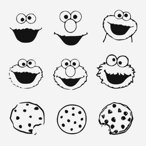 Cookie Monster SVG – MasterBundles
