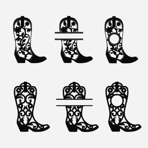 Cowboy Boot SVG Bundle – MasterBundles