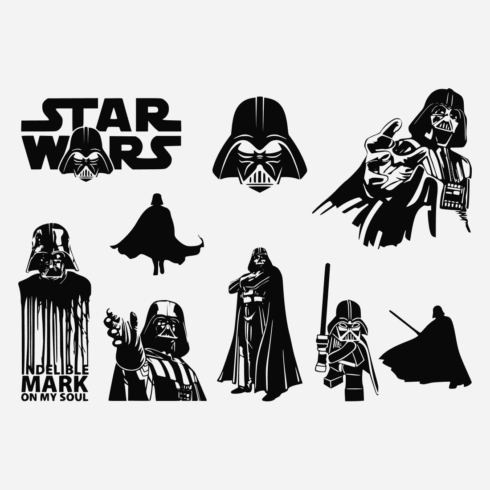 Darth Vader SVG Bundle – MasterBundles