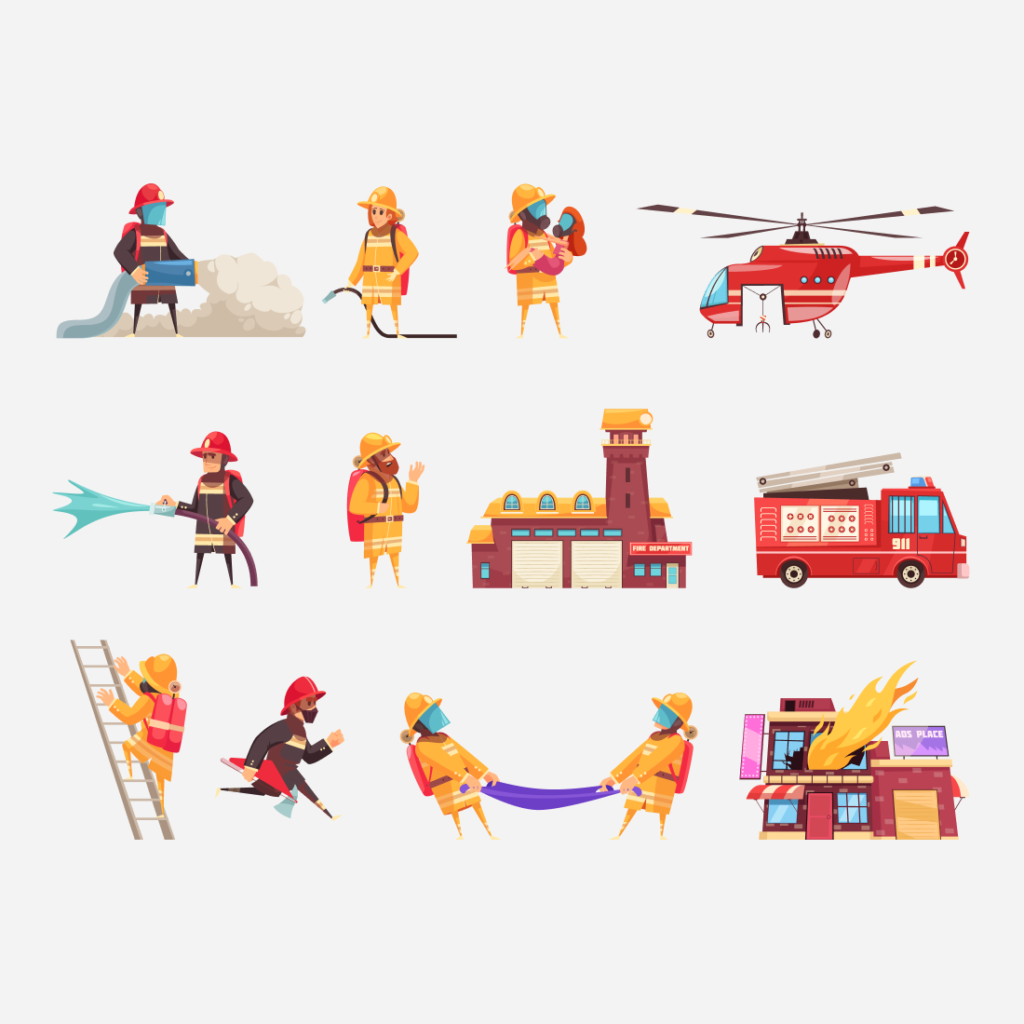 Firefighter SVG Bundle: 12 Files – MasterBundles