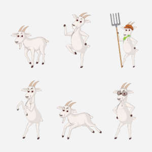 Goat SVG Bundle – MasterBundles