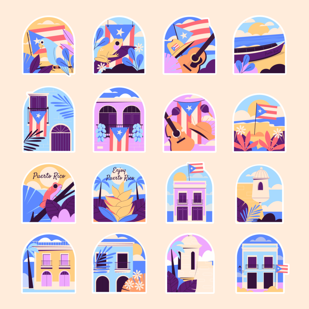 Puerto Rico SVG Bundle – MasterBundles