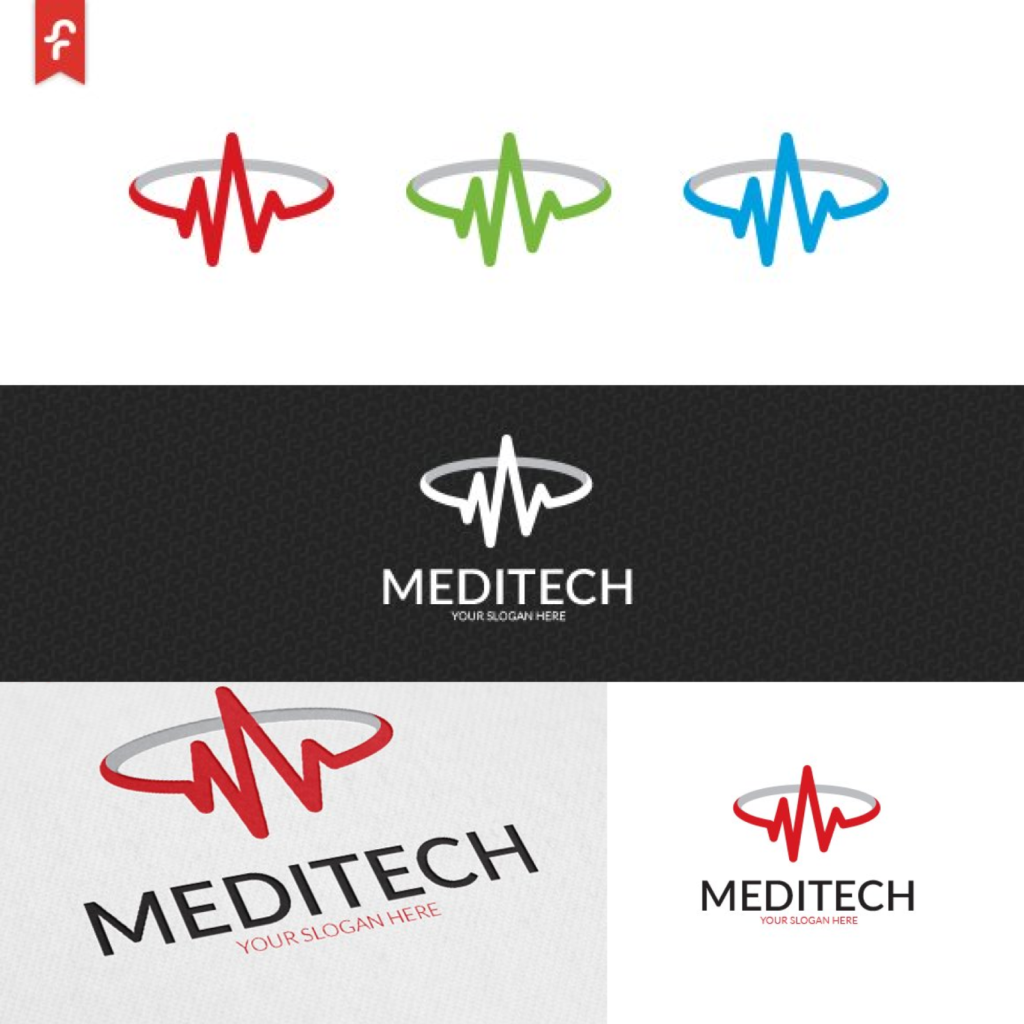 Medical Tech Logo – MasterBundles