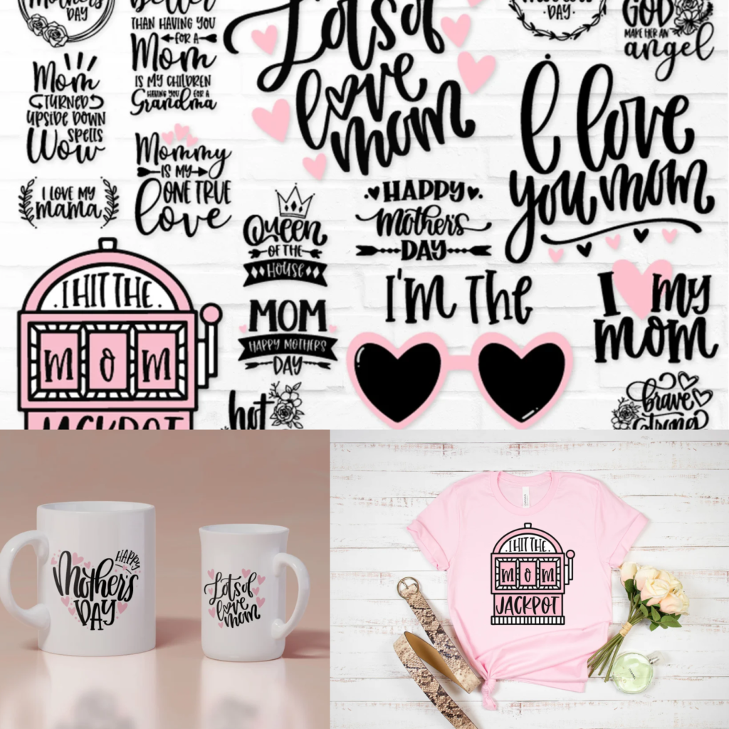 Mothers Day SVG, Mom SVG, Mama SVG, Mommy SVG – MasterBundles