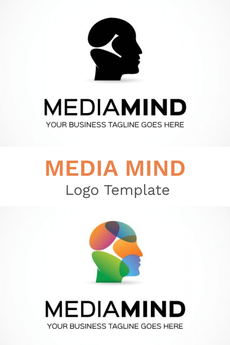 Media Mind Logo Template – MasterBundles