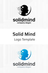 Solid Mind Logo Template – MasterBundles