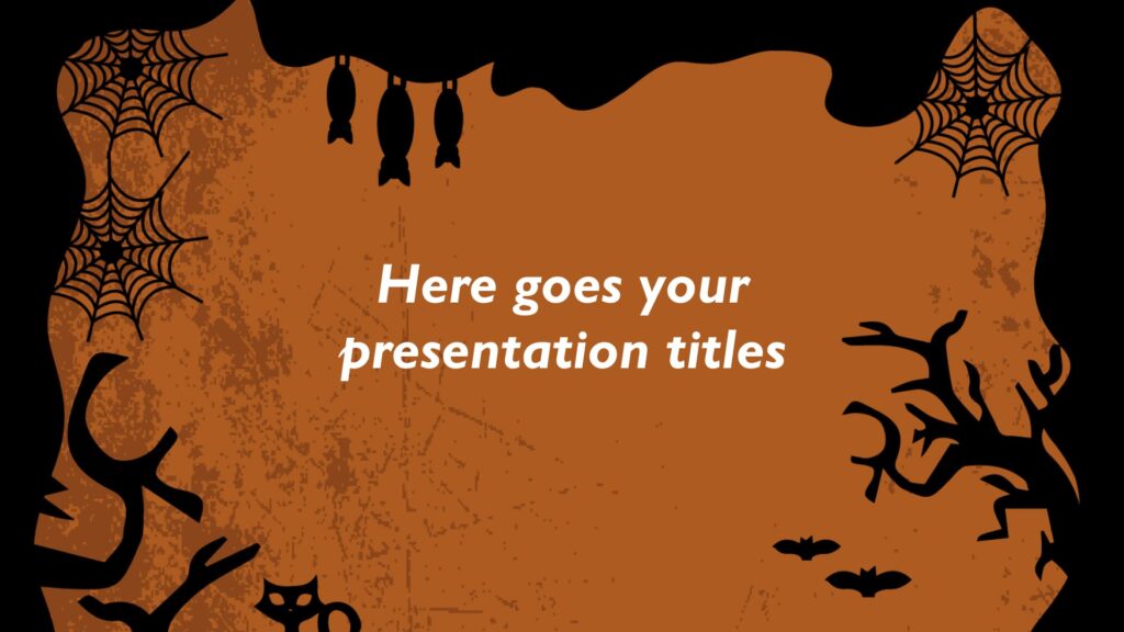 Free Halloween Dark Powerpoint Template | Master Bundles