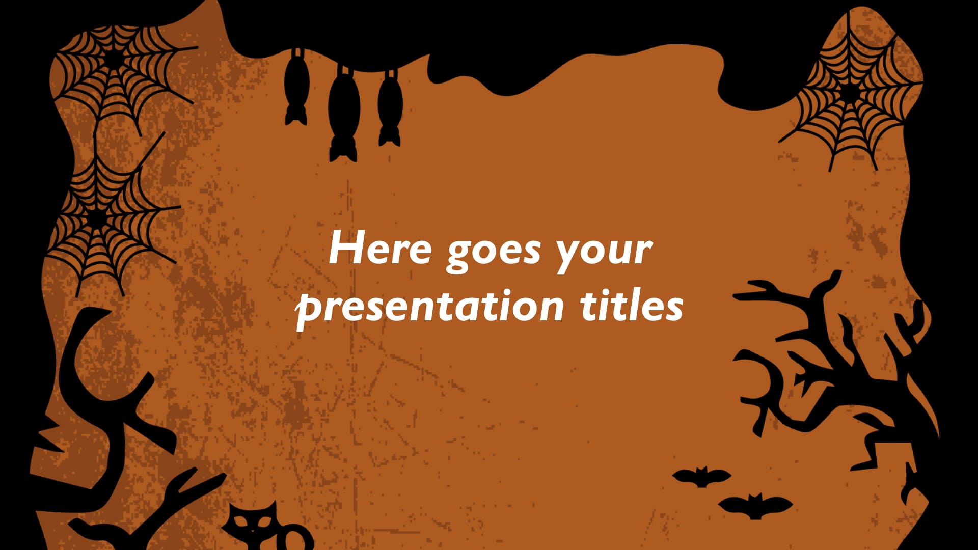 Free Halloween Dark Powerpoint Template | Master Bundles