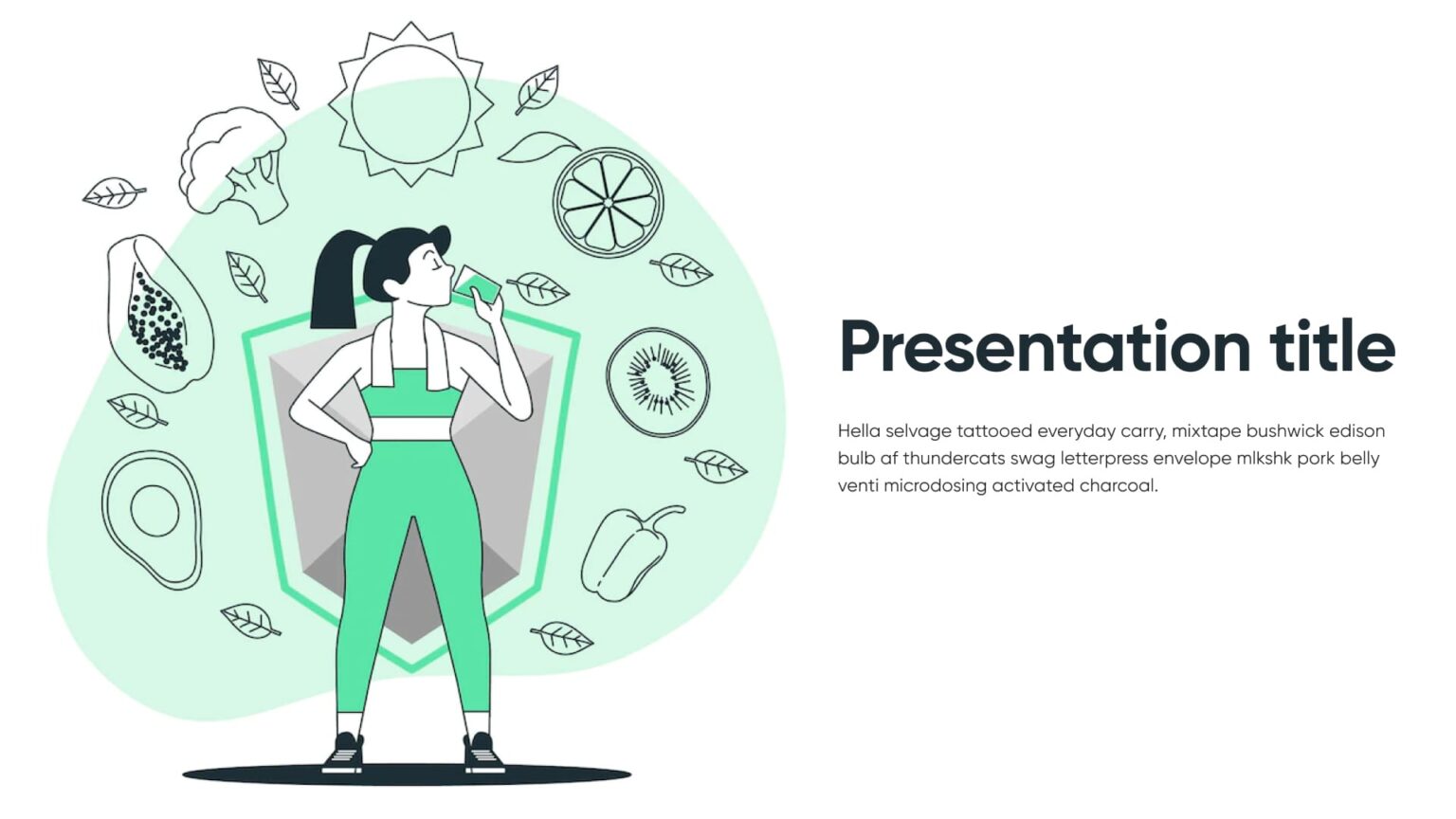 Free Health Powerpoint Template – MasterBundles