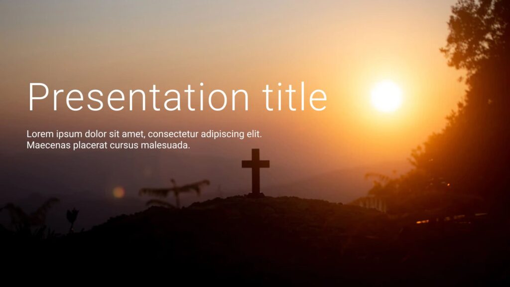 Free Religious Thanksgiving Powerpoint Background | Master Bundles