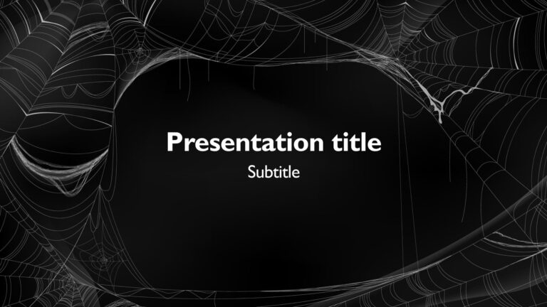 Free Scary Halloween Powerpoint Template | Master Bundles