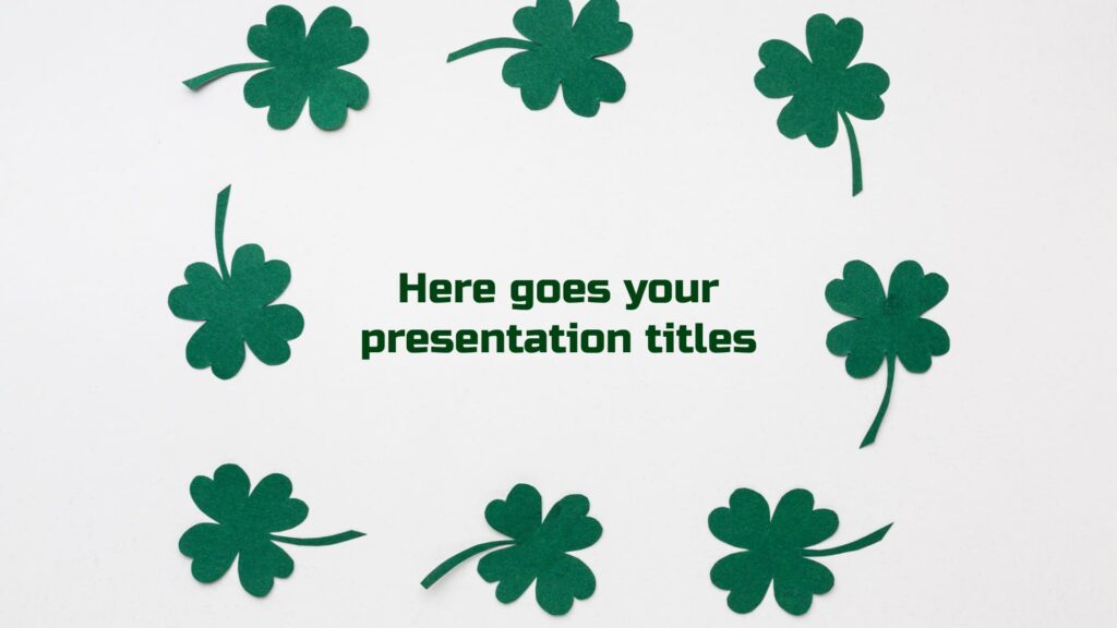 Free St Patrick's Day Powerpoint Template | Master Bundles