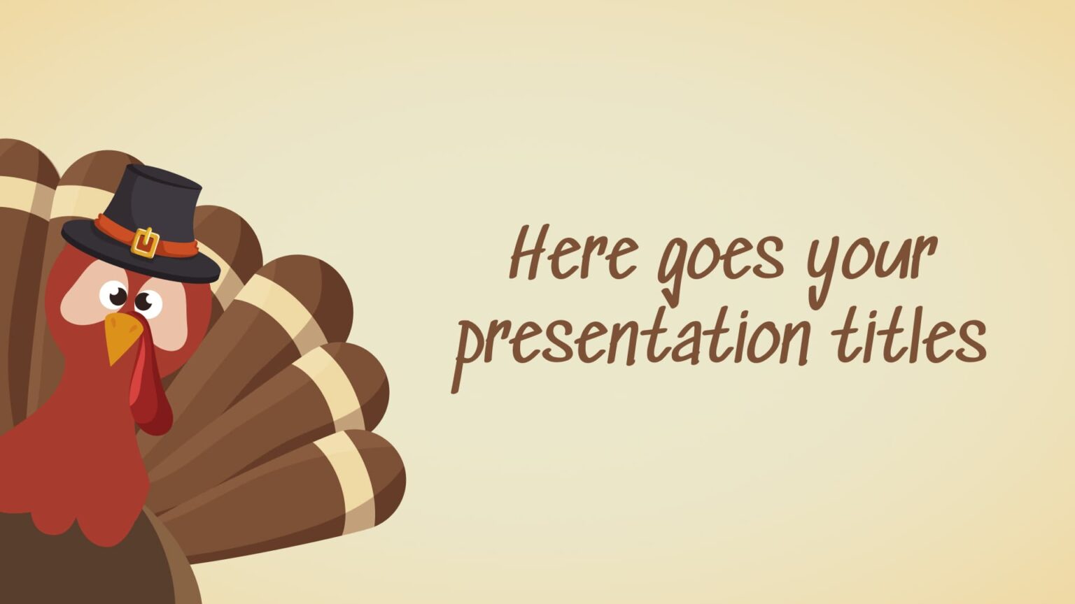 Free Thanksgiving Powerpoint Background Turkey – MasterBundles