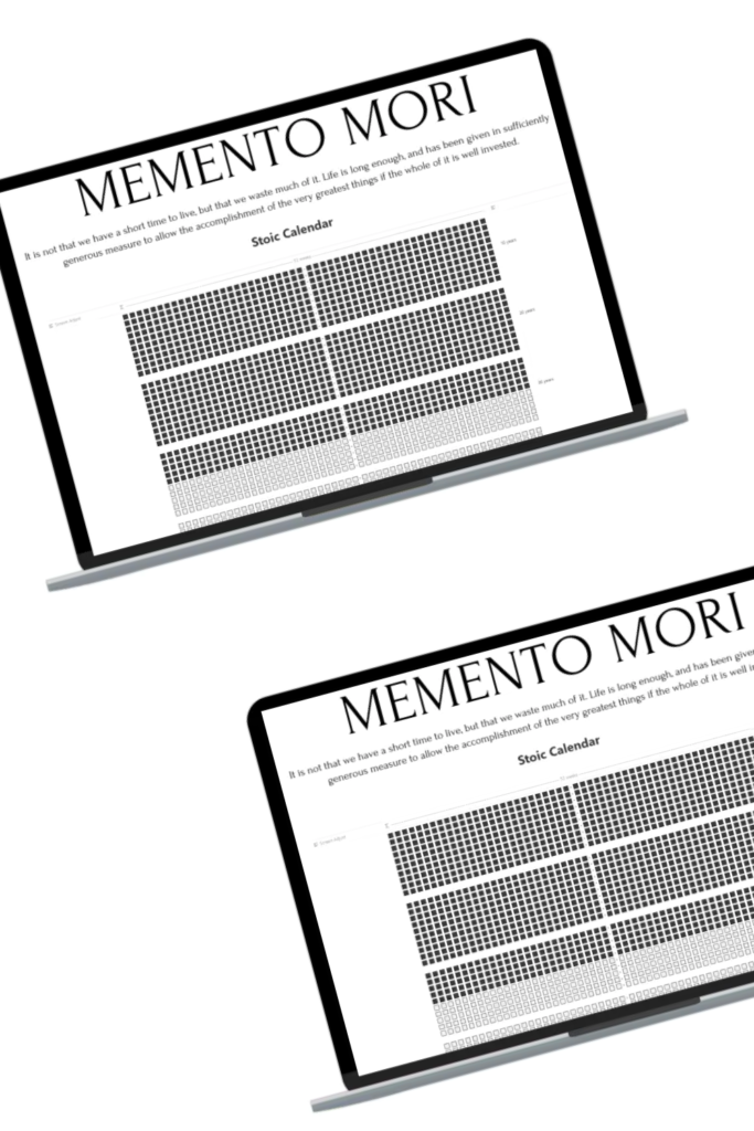 Stoic Life Calendar Notion Template – MasterBundles