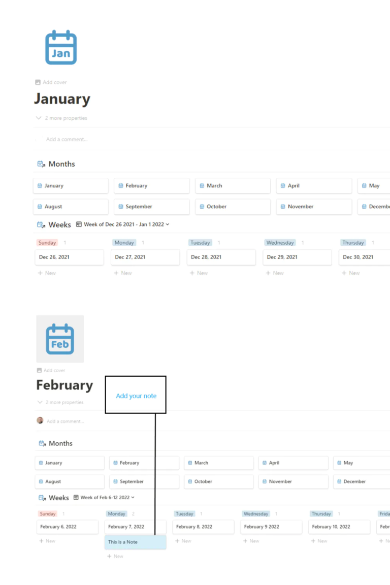 Weekly Planner Notion Template – MasterBundles