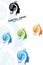 Digital Mind - Logo Template – MasterBundles