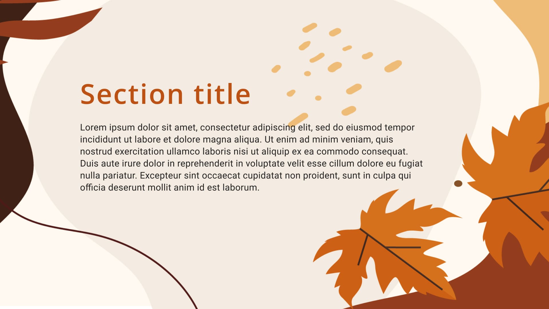 Free Fall Thanksgiving Powerpoint Background | Master Bundles