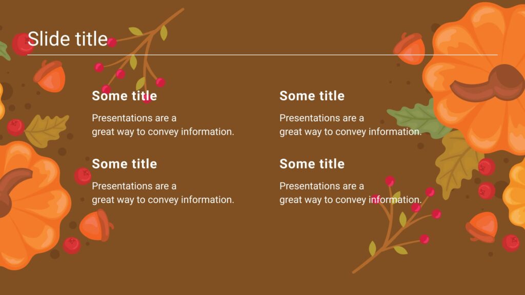 Free Happy Thanksgiving Powerpoint Background – MasterBundles