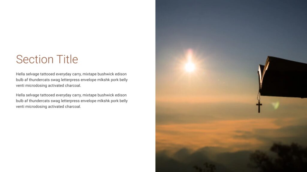 Free Religious Thanksgiving Powerpoint Background | Master Bundles