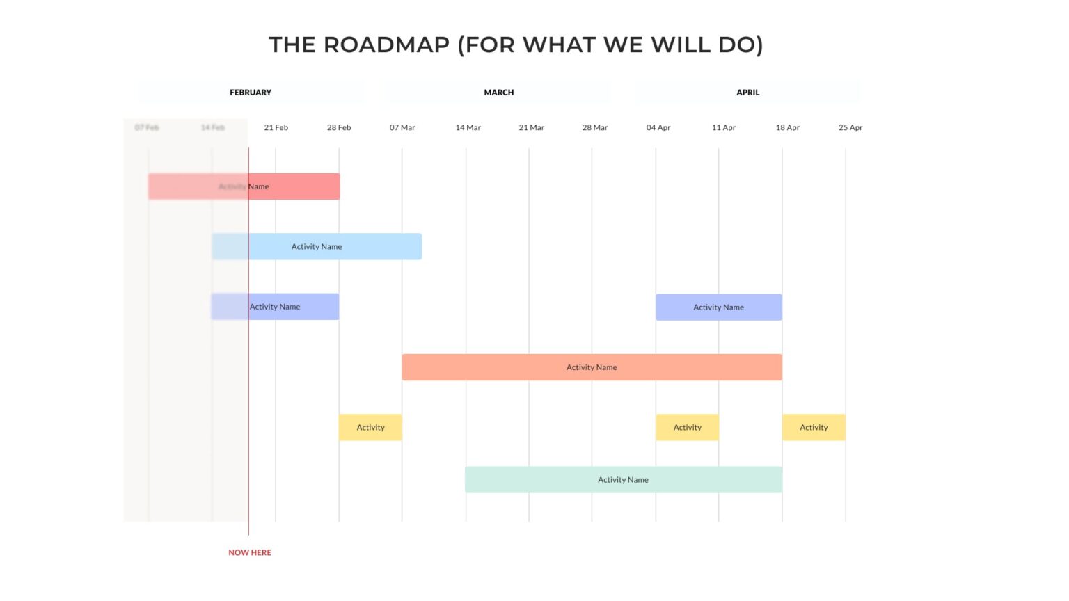 Free Clean Roadmap Template Powerpoint | Master Bundles