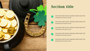 Free St Patrick's Day Leprechaun Powerpoint Template – MasterBundles