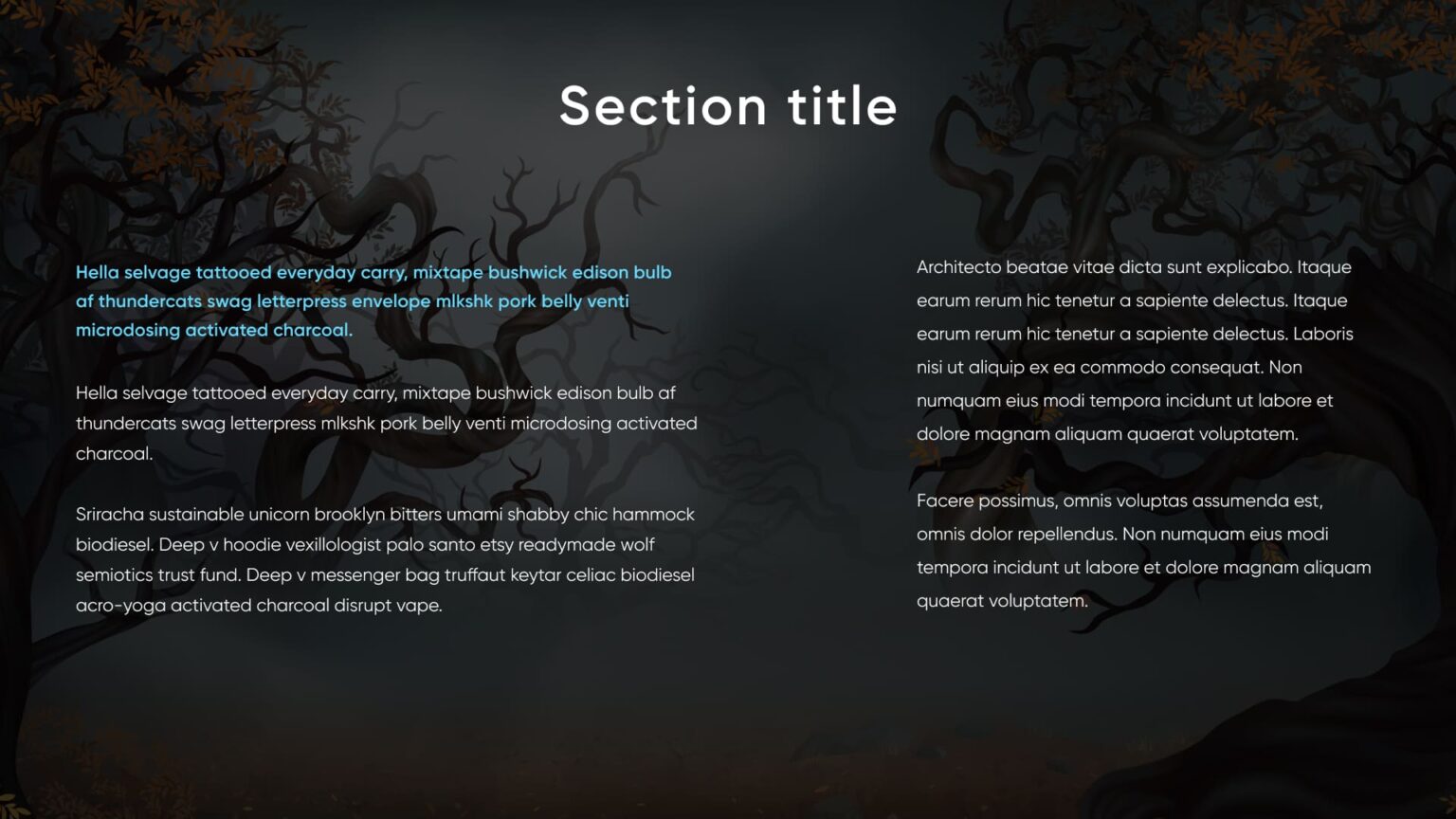 Free Halloween Powerpoint Template | Master Bundles