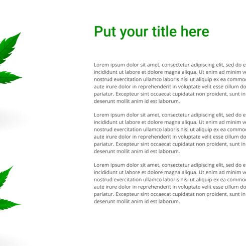 Free Medical Marijuana Powerpoint Template | MasterBundles
