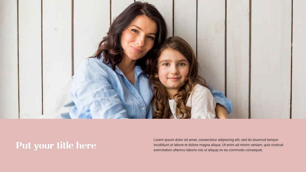 Free Pastel Mother's Day Powerpoint Template – MasterBundles