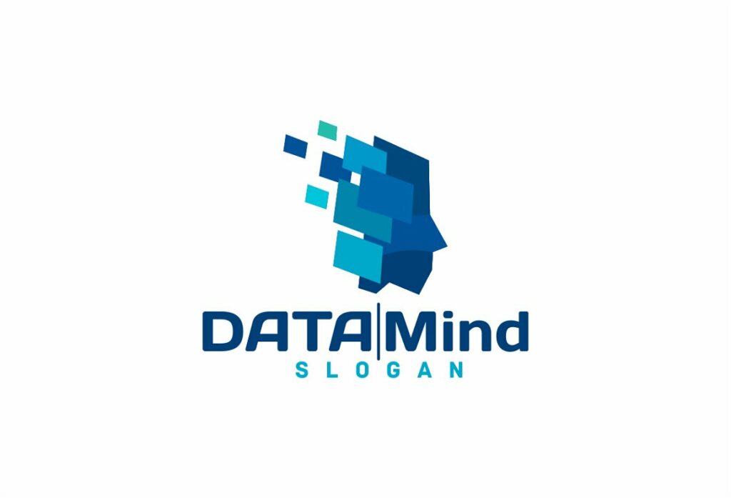 Data Mind Tech Logo – MasterBundles